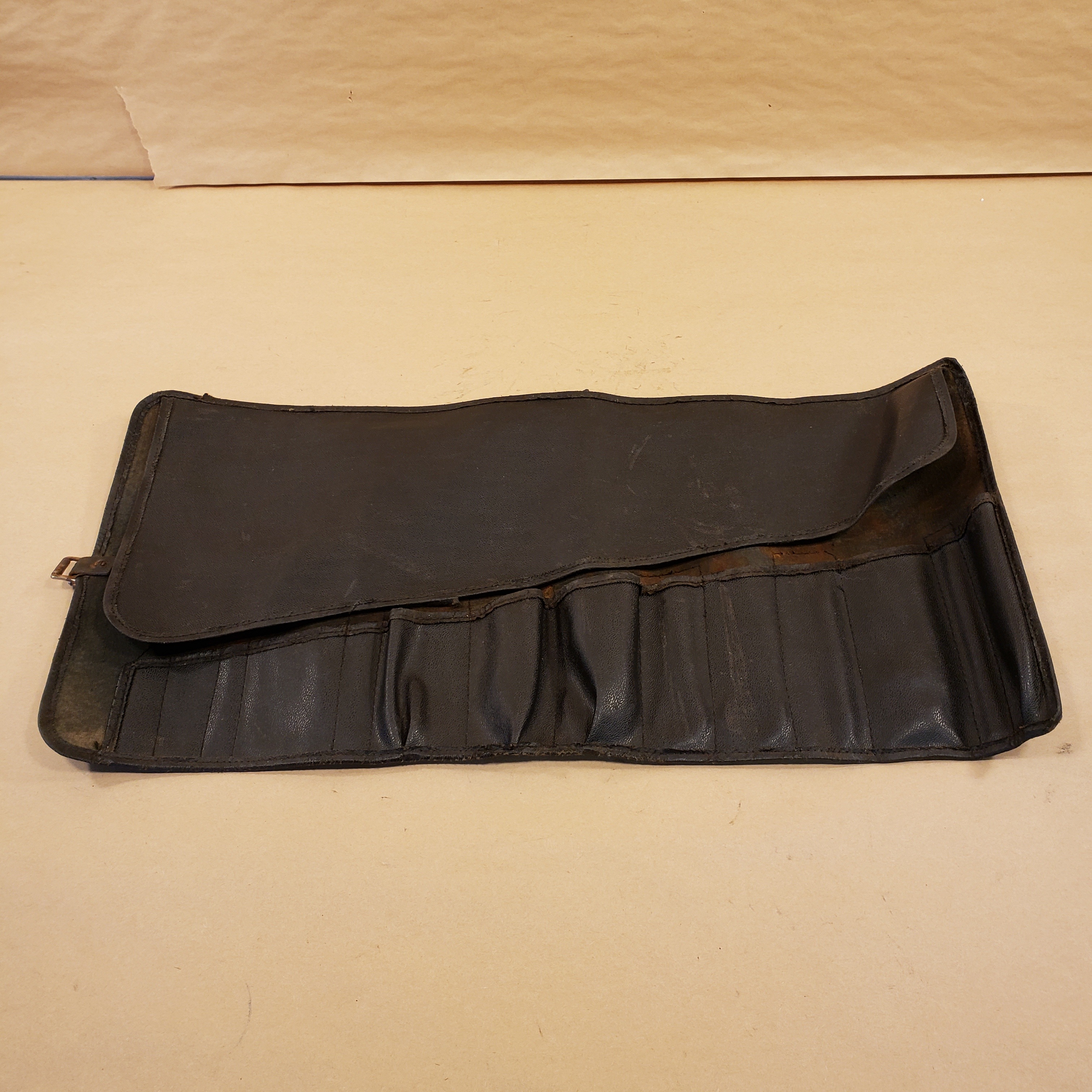Jaguar XKE E-Type Series 1 3.8 4.2 16 Pocket Tool Roll NO TOOLS C5578 ...