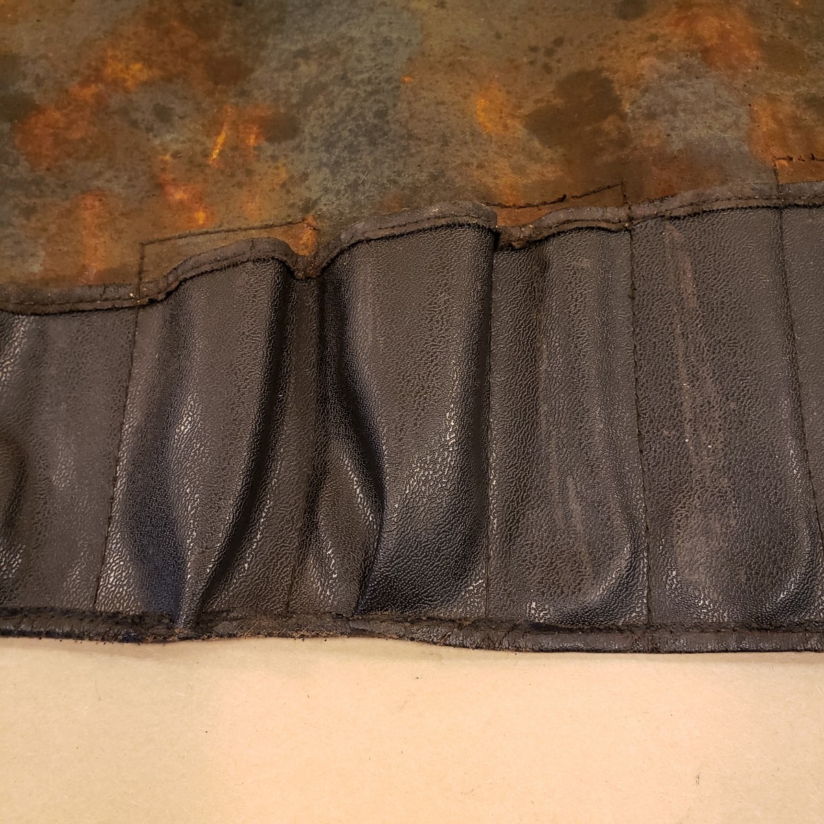 Jaguar XKE E-Type Series 1 3.8 4.2 16 Pocket Tool Roll NO TOOLS C5578 ...