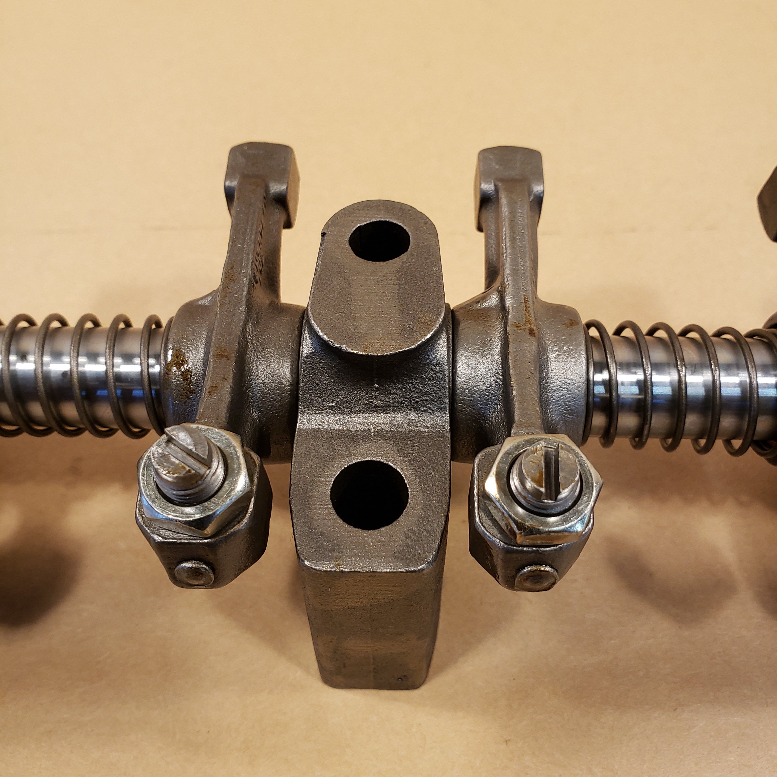 MGA Early MGB 62-74 Remanufactured Rocker Arm Assembly w Rear Oil Feed ...