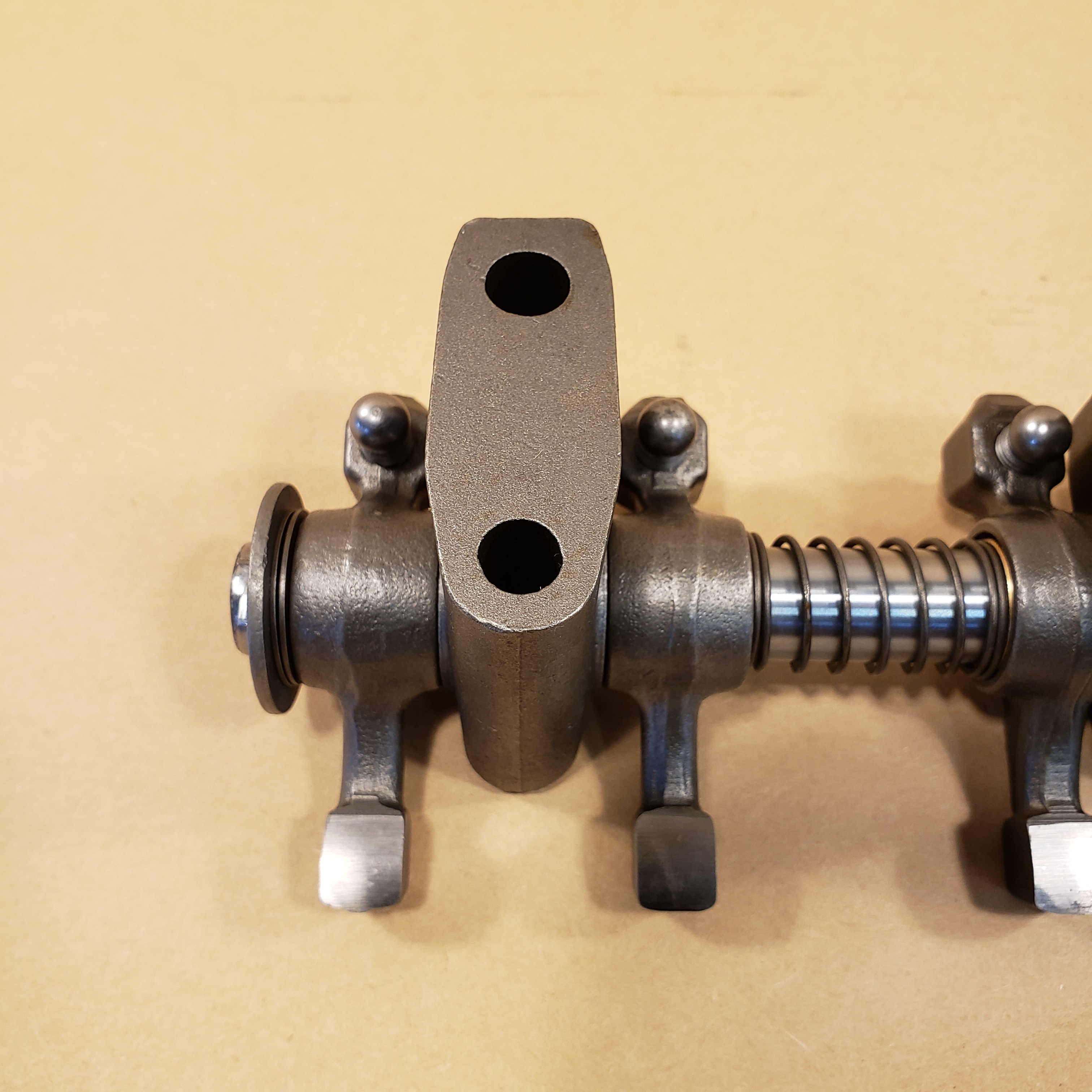 MGA Early MGB 62-74 Remanufactured Rocker Arm Assembly w Rear Oil Feed ...