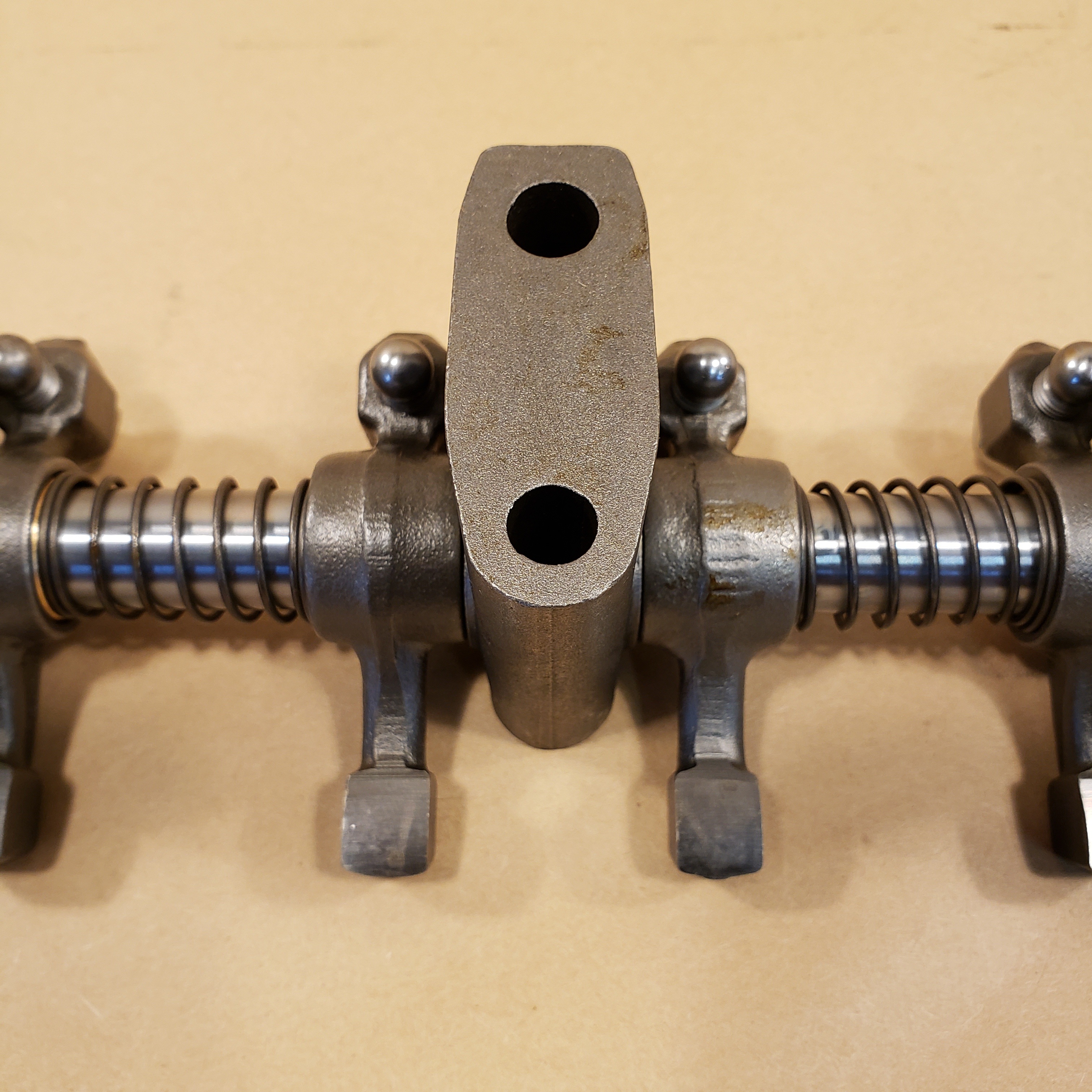 MGA Early MGB 62-74 Remanufactured Rocker Arm Assembly w Rear Oil Feed ...