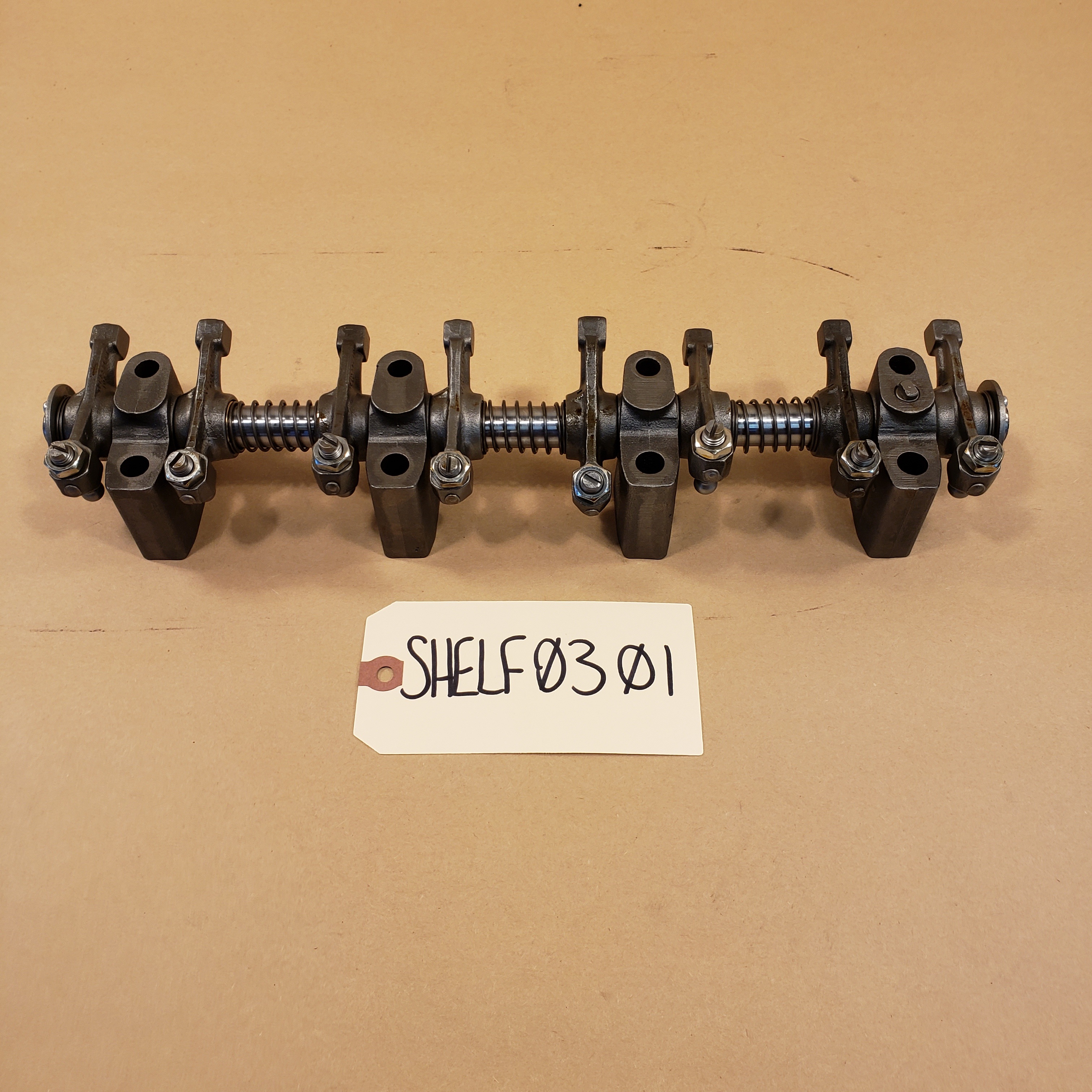 MGA Early MGB 62-74 Remanufactured Rocker Arm Assembly w Rear Oil Feed ...