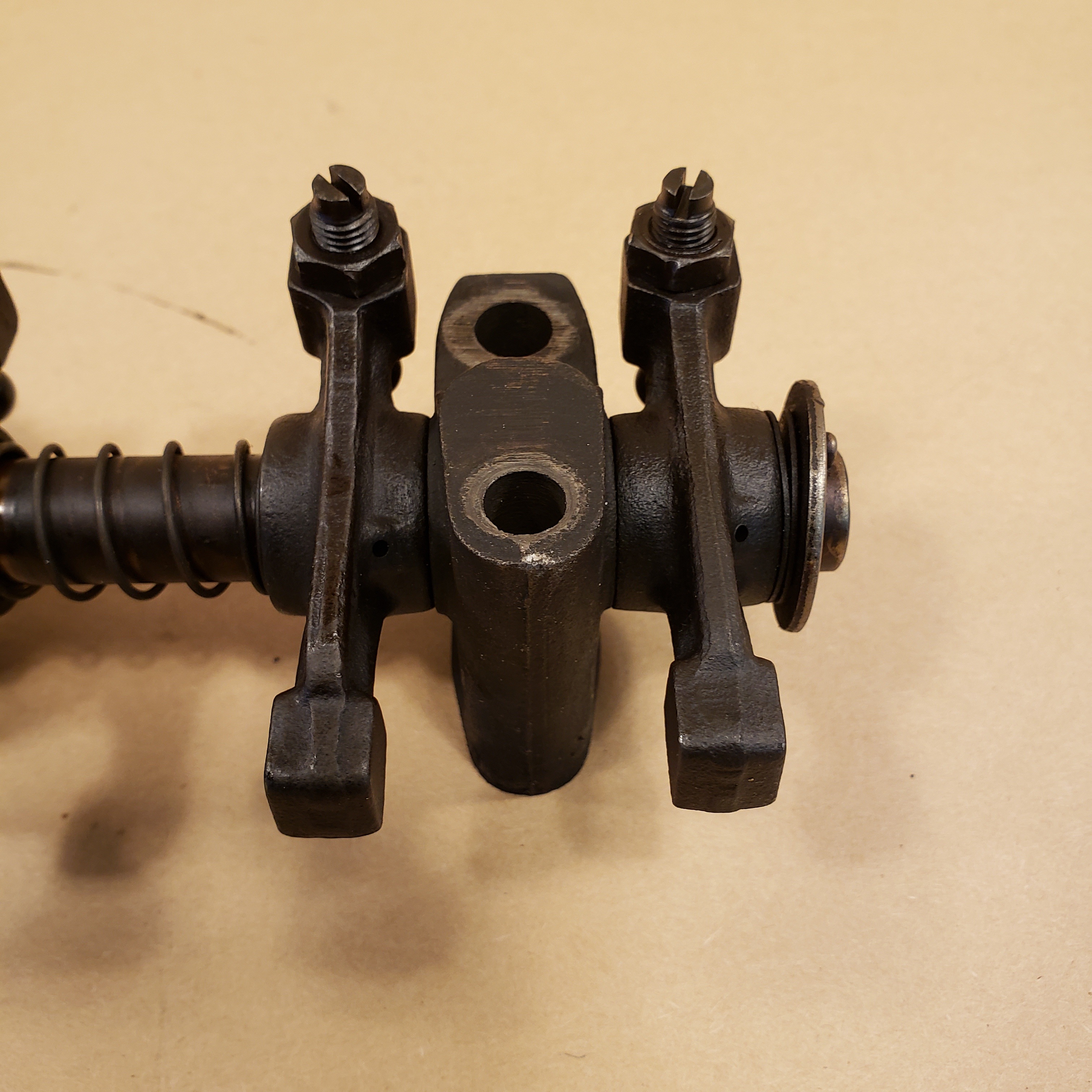 MGA Early MGB 62-74 Remanufactured Rocker Arm Assembly w Rear Oil Feed ...