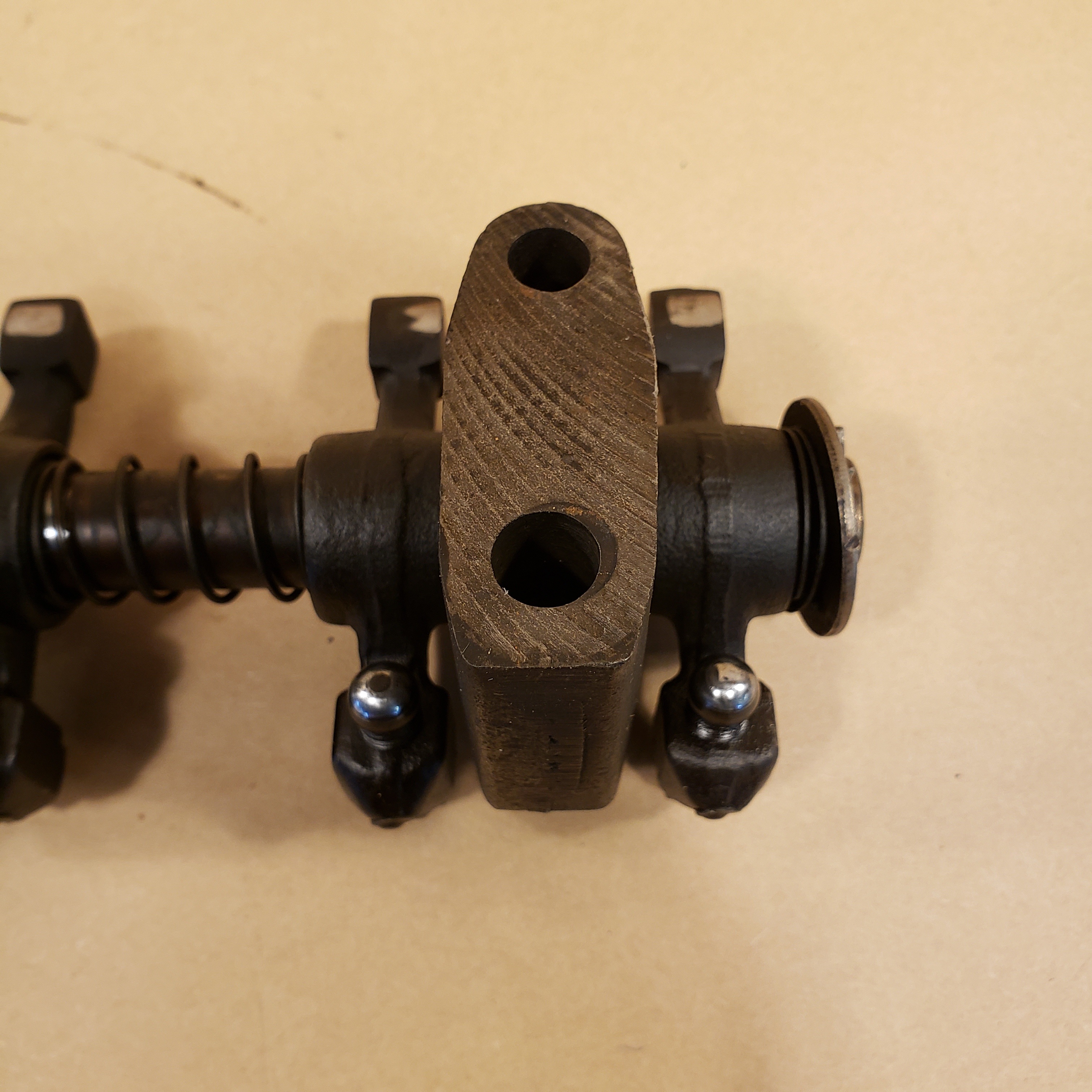 MGA Early MGB 62-74 Remanufactured Rocker Arm Assembly w Rear Oil Feed ...
