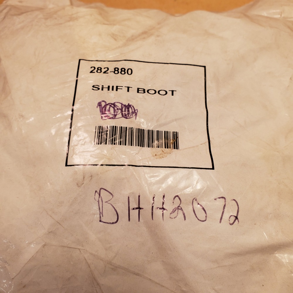 NOS Unopened MGB Gear Lever Shift Boot 1968 - 1980 Black BHH2072 New ...