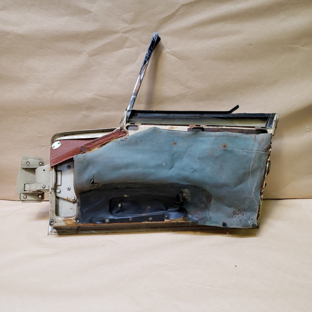 Jaguar XKE E-Type S2 DHC Roadster RH Right Side Door Assembly w Triplex ...