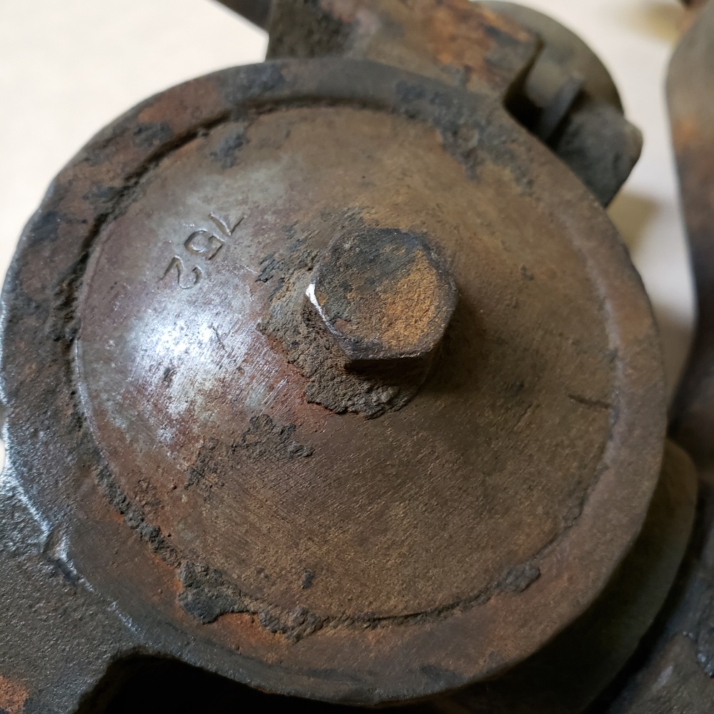 Original Jaguar Mk VII Mk 7 Girling PV7 9041/202A Rear RH Right Shock ...