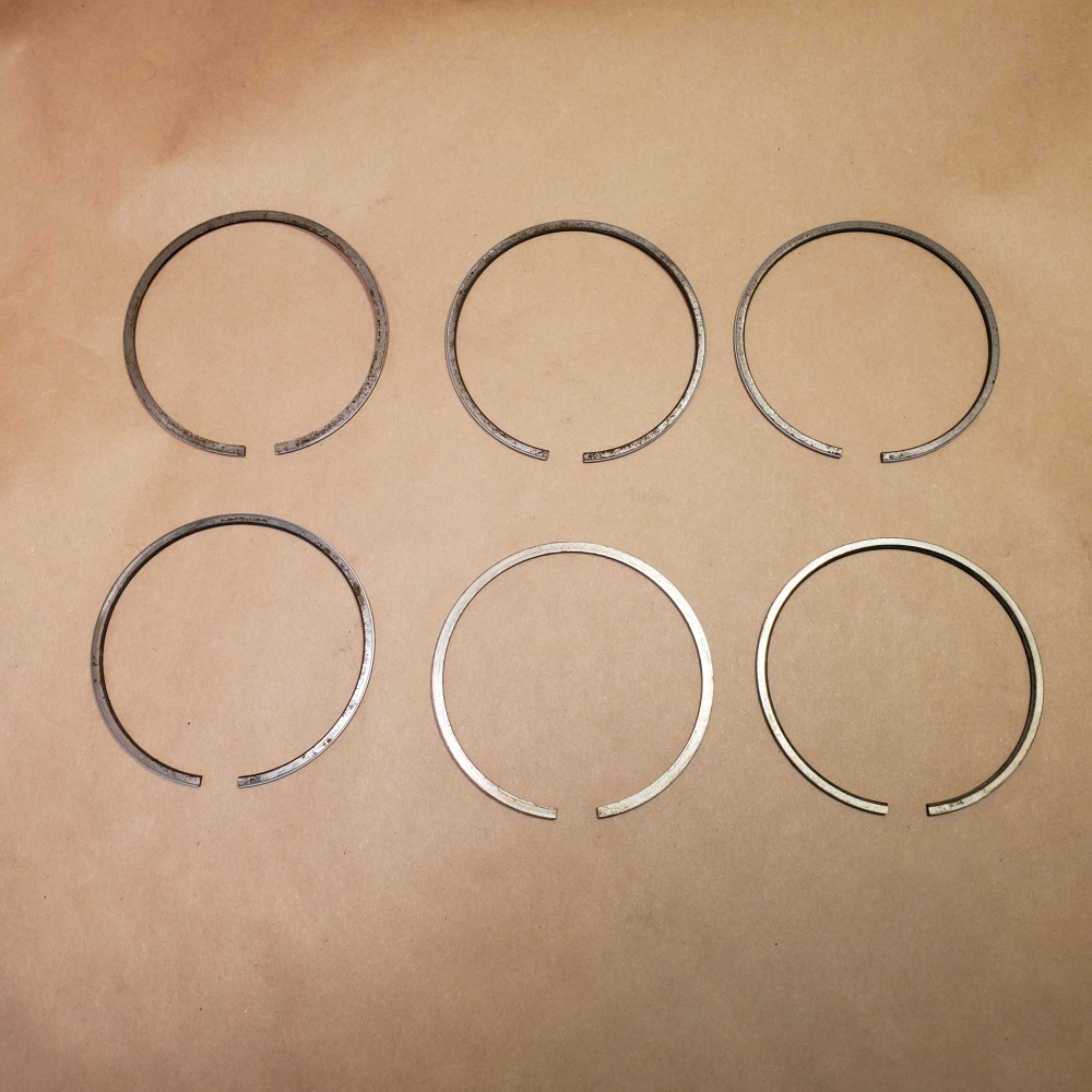 NOS Jaguar 3.8L XKE E-Type MK2 MK10 Top Compression Ring Set of 6 ...