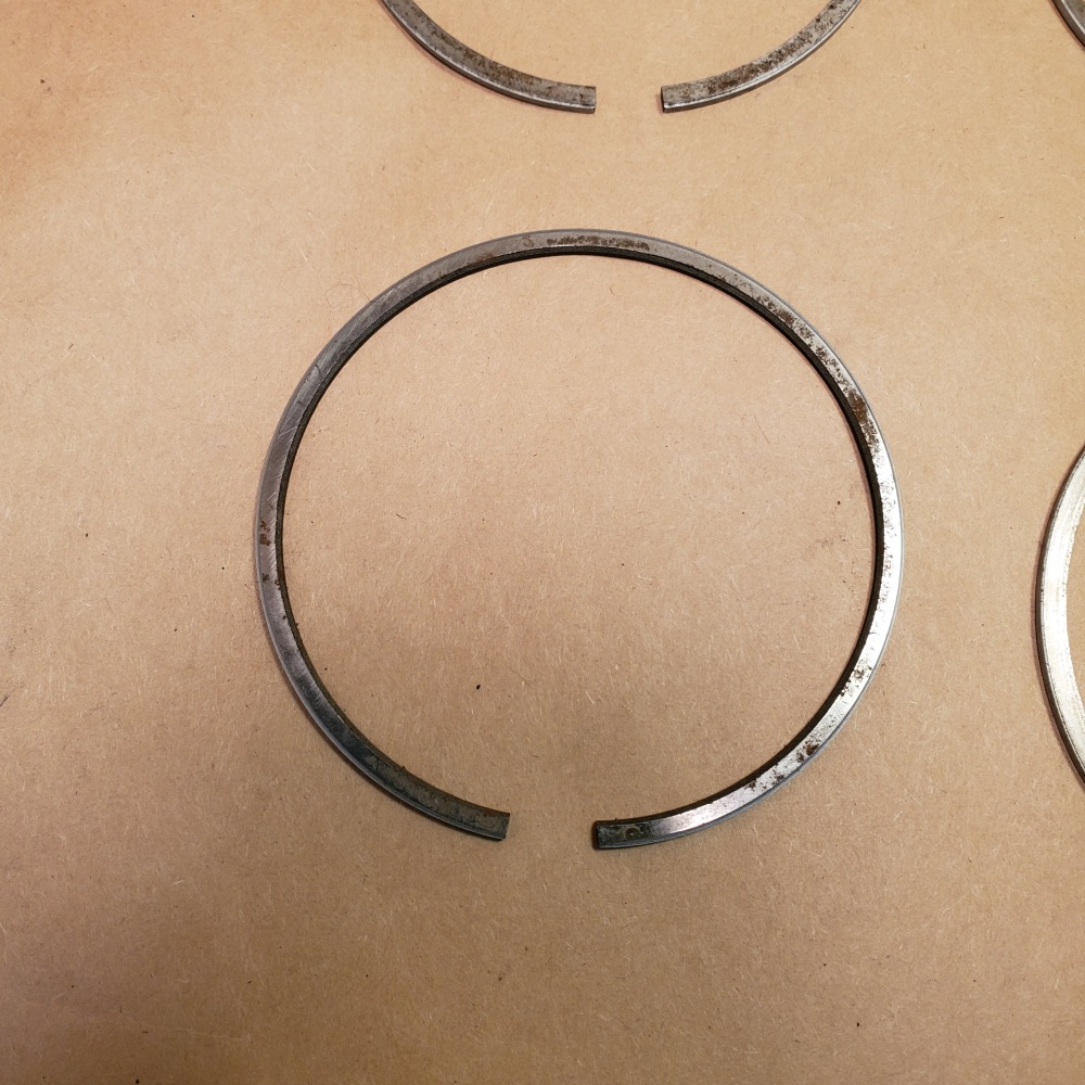 NOS Jaguar 3.8L XKE E-Type MK2 MK10 Top Compression Ring Set of 6 ...