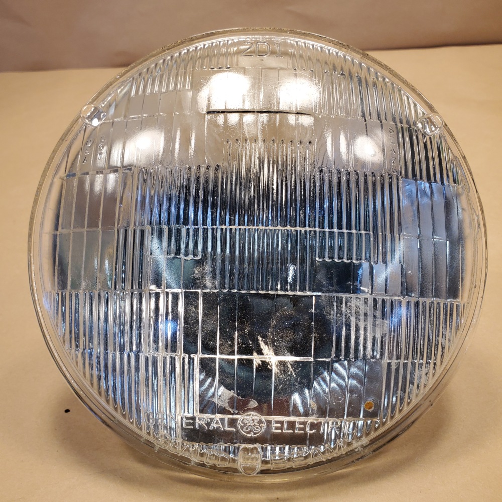 Vintage General Electric Sealed Bulb 12 Volt GE 6014 7 Inch Bulb ...