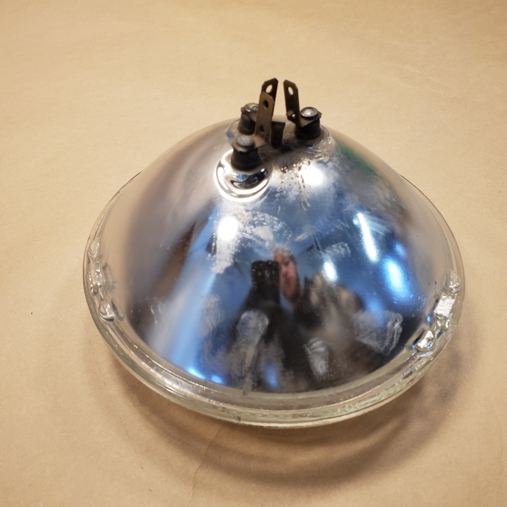 Vintage General Electric Sealed Bulb 12 Volt GE 6014 7 Inch Bulb ...