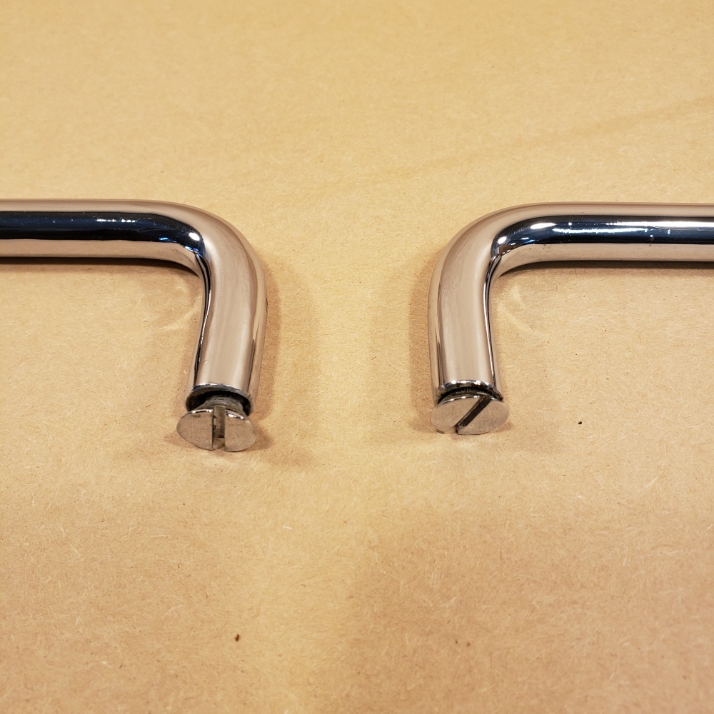 Mercedes-Benz W198 300SL Gullwing LH and RH Chrome Door Jamb Grab ...