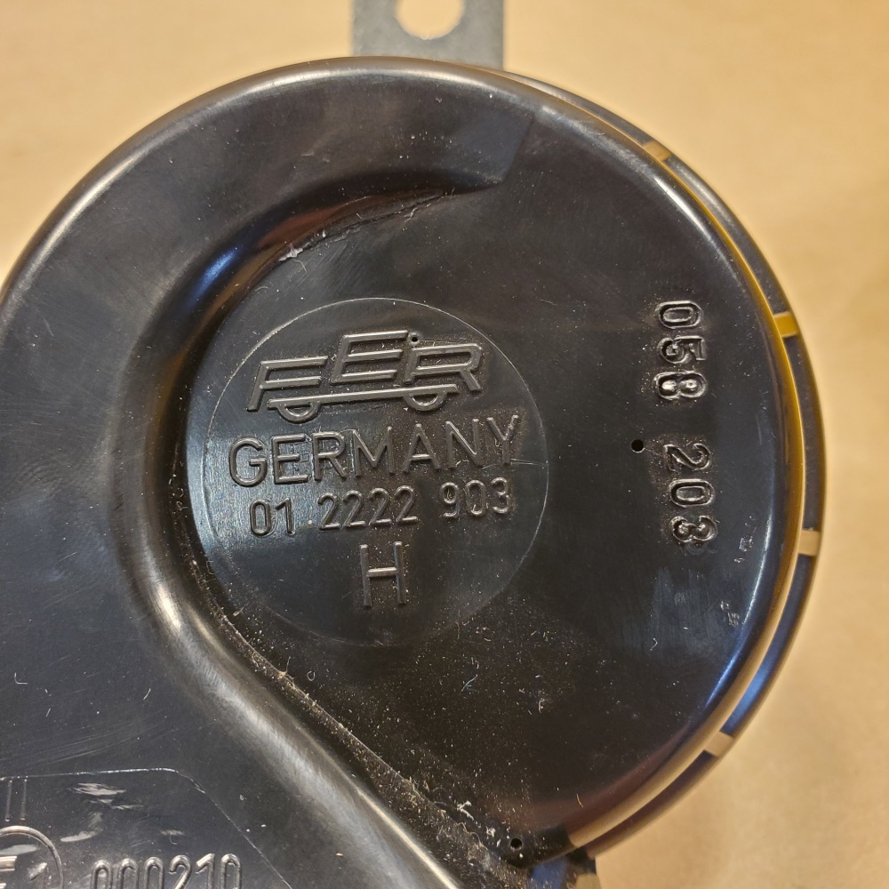 NOS FER Automotive Car Horn Made In Germany 01 2222 905 12V 510 Hertz ...