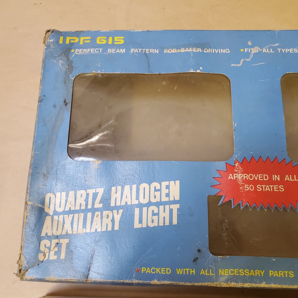 New IPF 615 Halogen Auxiliary Light Set 6.5 Inch Diameter With Switch ...