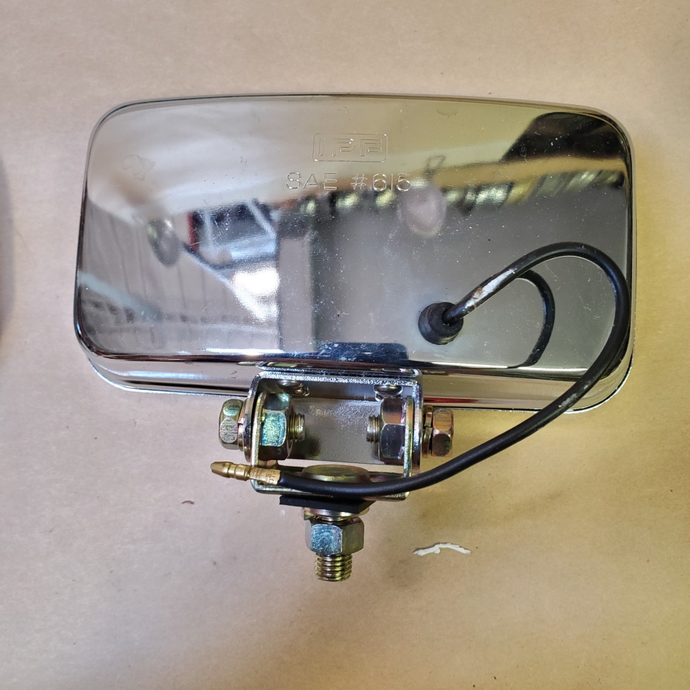 New IPF 615 Halogen Auxiliary Light Set 6.5 Inch Diameter With Switch ...