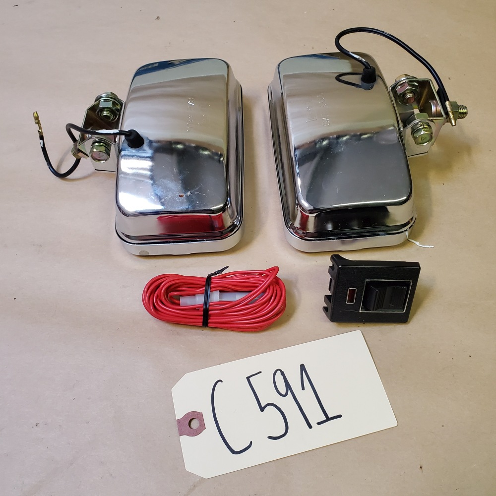 New IPF 615 Halogen Auxiliary Light Set 6.5 Inch Diameter With Switch ...