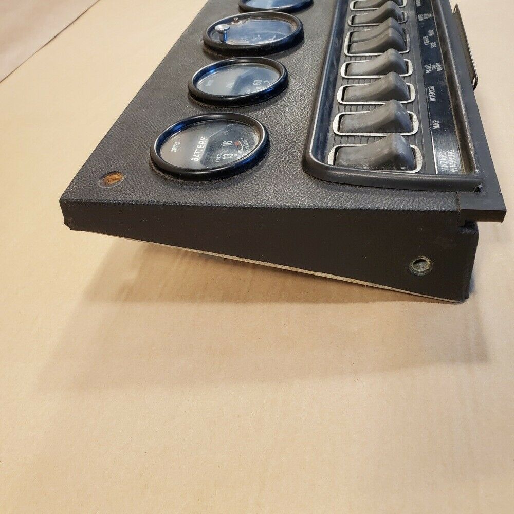 Jaguar XKE E-Type S2 Center Smiths Instrument Gauge Cluster Switch Dash ...