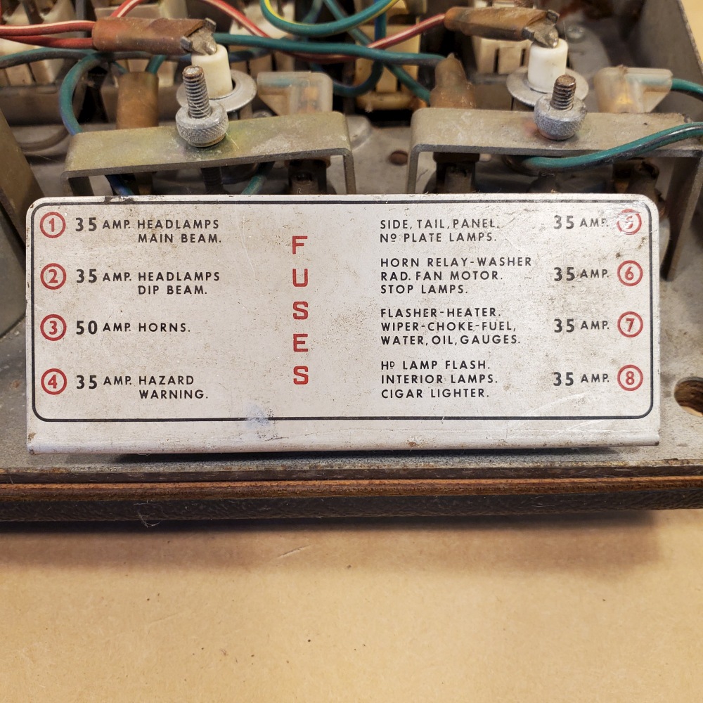 Jaguar XKE E-Type S2 Center Smiths Instrument Gauge Cluster Switch Dash ...