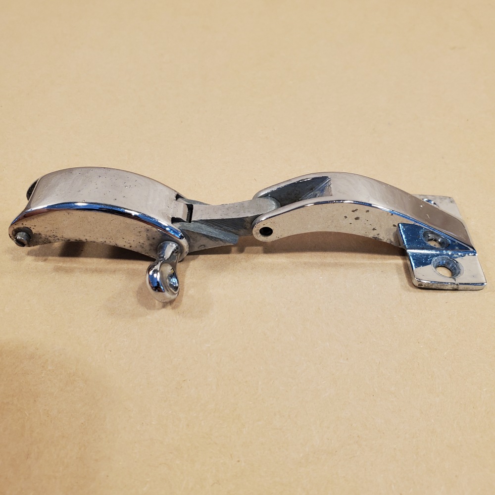 Jaguar XKE E-Type Passenger RH Right Quarter Light Window Hinge Catch ...