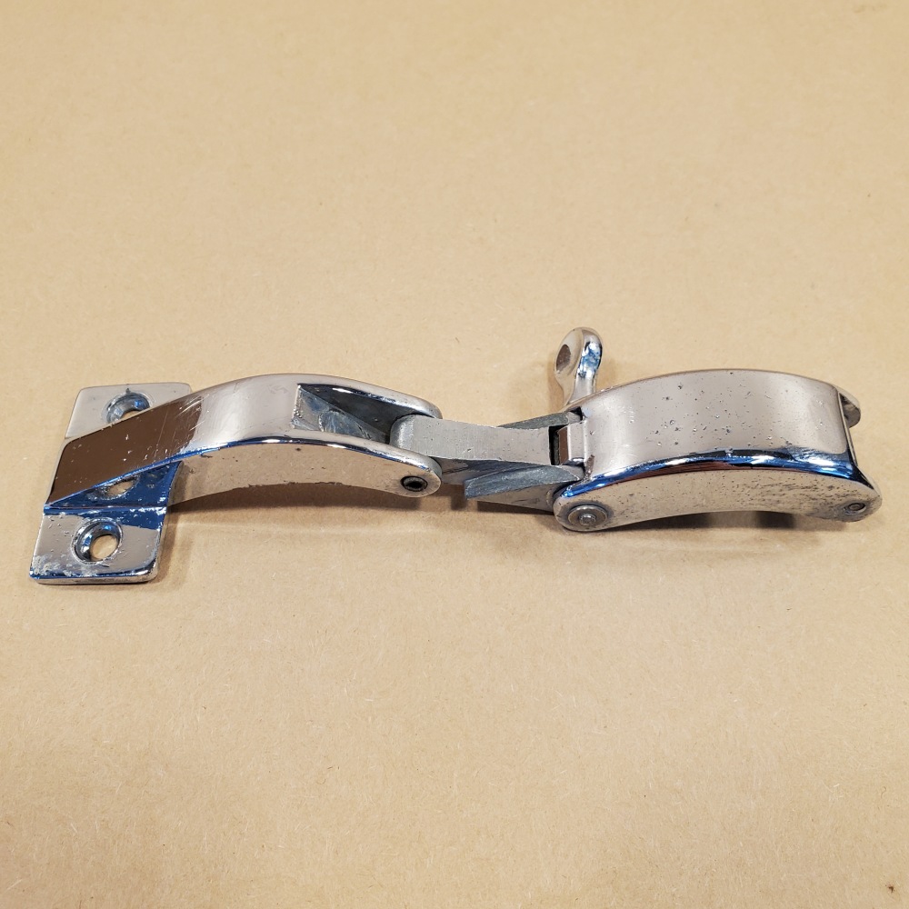 Jaguar XKE E-Type Passenger RH Right Quarter Light Window Hinge Catch ...