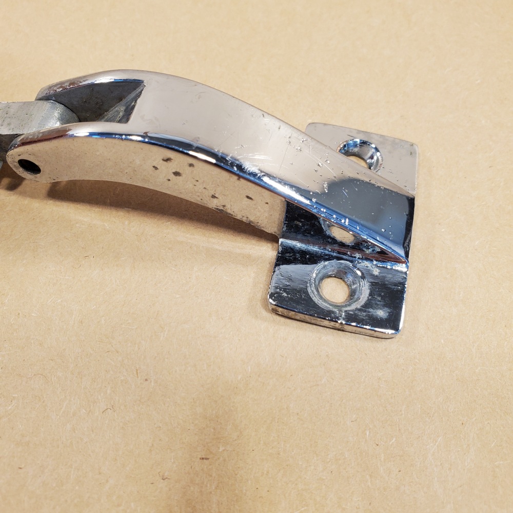 Jaguar XKE E-Type Passenger RH Right Quarter Light Window Hinge Catch ...