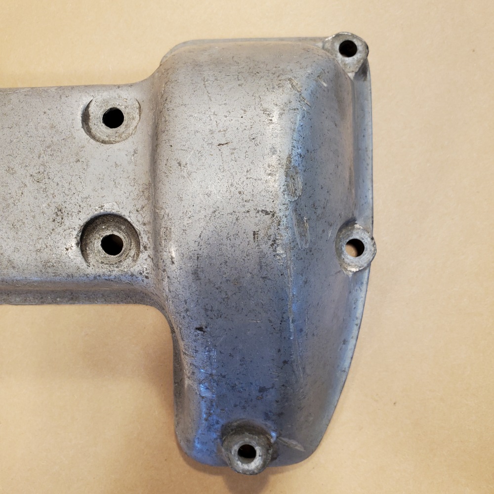Jaguar XK120 140 150 XKE Smooth Aluminum LH Left Cam Valve Cover C7186 ...