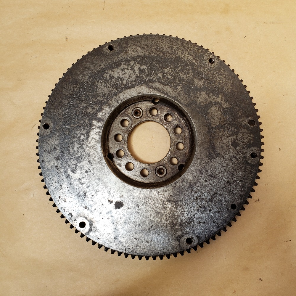Original Jaguar Mk1 Mark I 3.4L Engine Flywheel 104 Teeth C12114 KC1891 ...