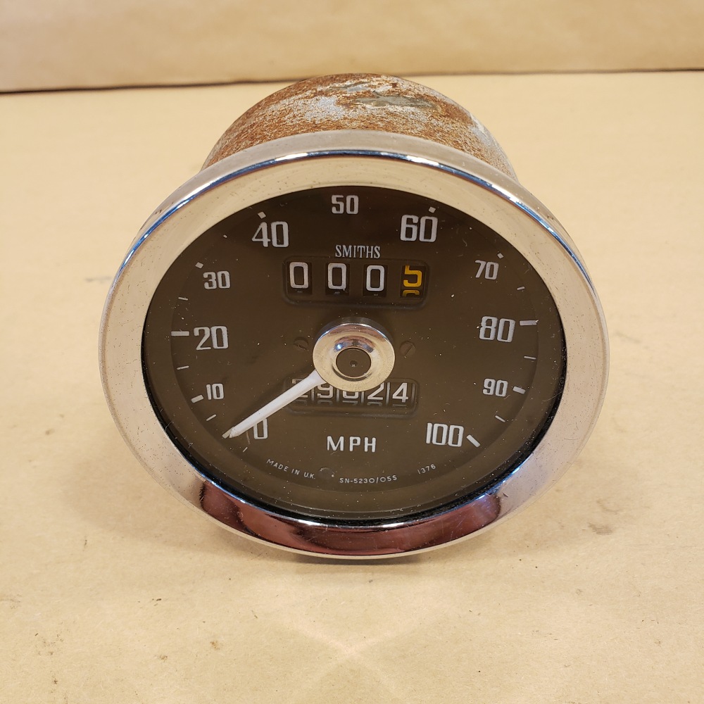 MG Midget 1972-74 Original Speedometer Gauge 100MPH Smitths SN5230/05S ...