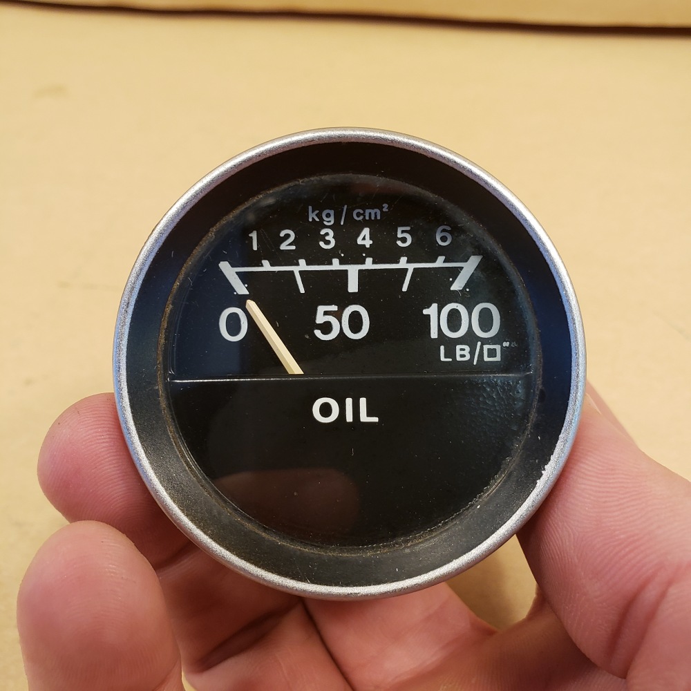 OEM 1977-1980 MG MGB Smiths Vintage Oil Pressure Gauge PL 2324/00 ...