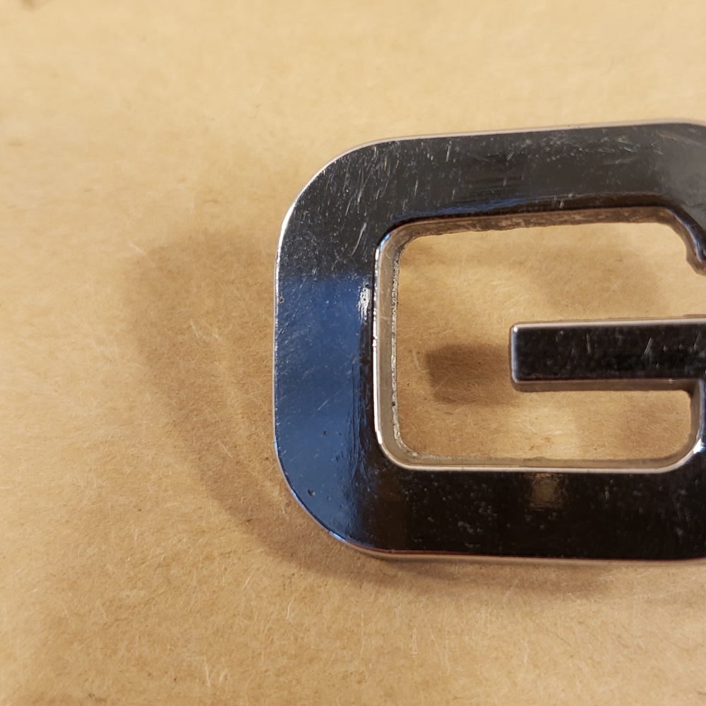 MG Midget 1970-80 Original Chrome Sill Letter G Badge Emblem OEM - For ...
