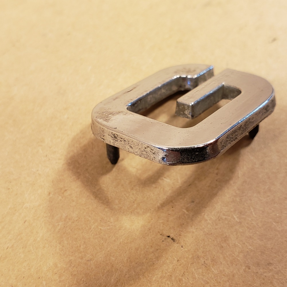 MG Midget 1970-80 Original Chrome Sill Letter G Badge Emblem OEM - For ...