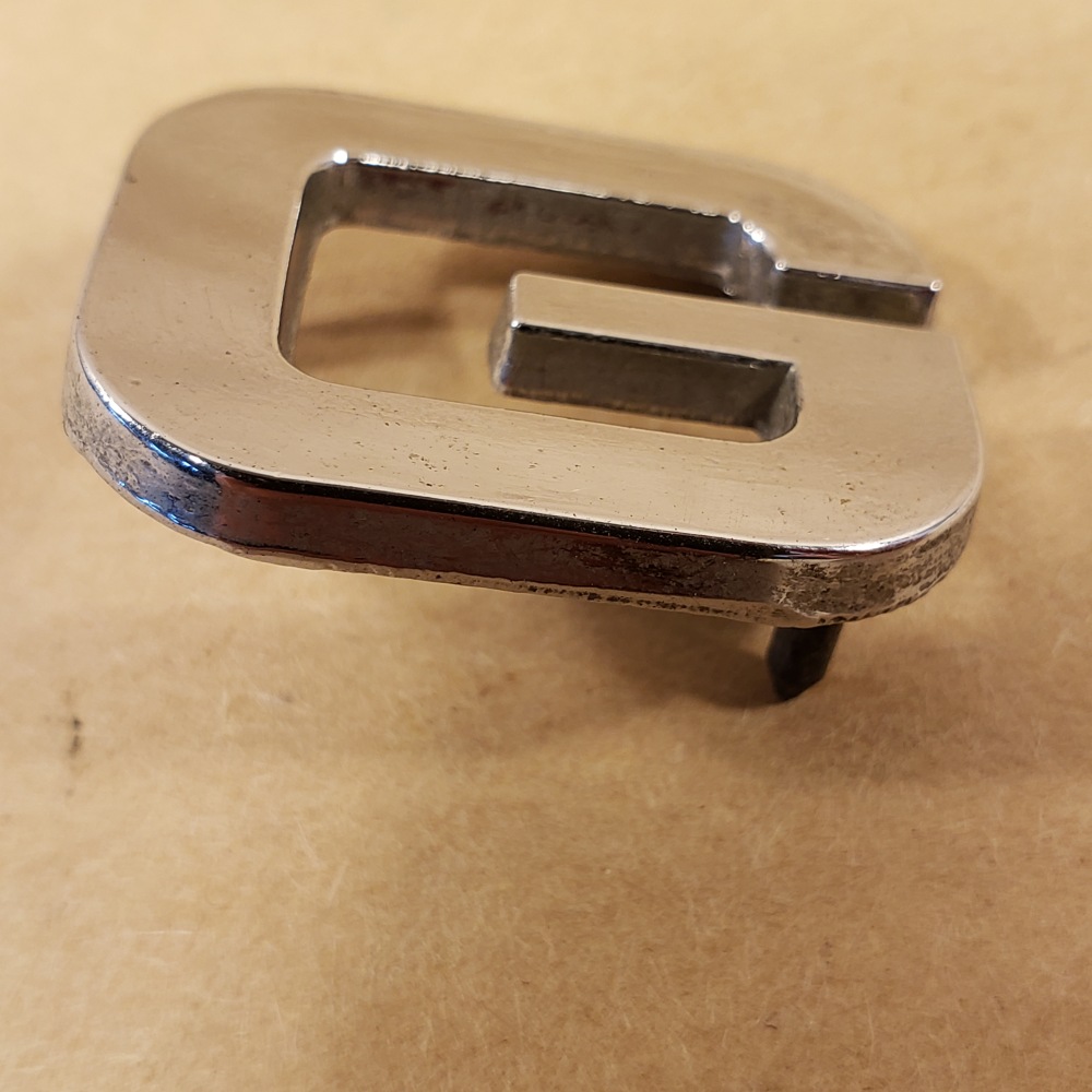 MG Midget 1970-80 Original Chrome Sill Letter G Badge Emblem OEM - For ...