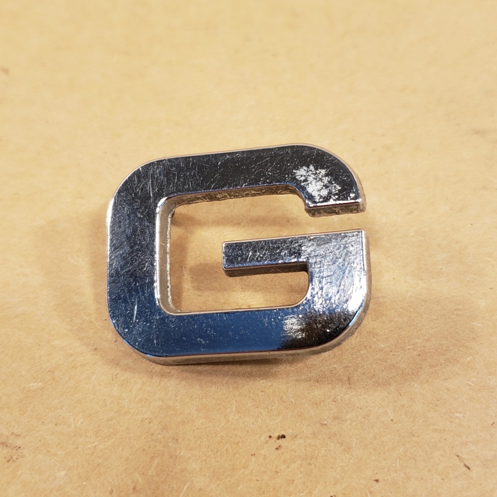 MG Midget 1970-80 Original Chrome Sill Letter G Badge Emblem OEM - For ...