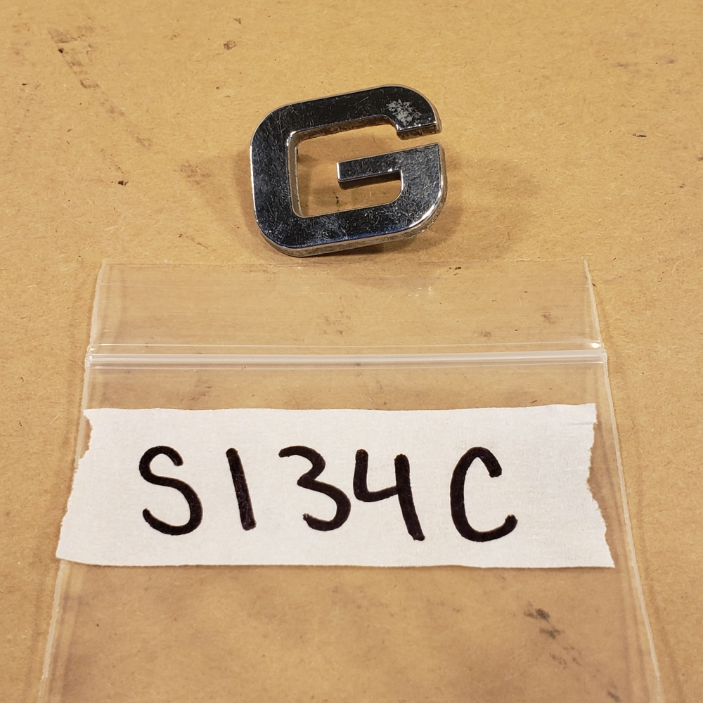 MG Midget 1970-80 Original Chrome Sill Letter G Badge Emblem OEM - For ...