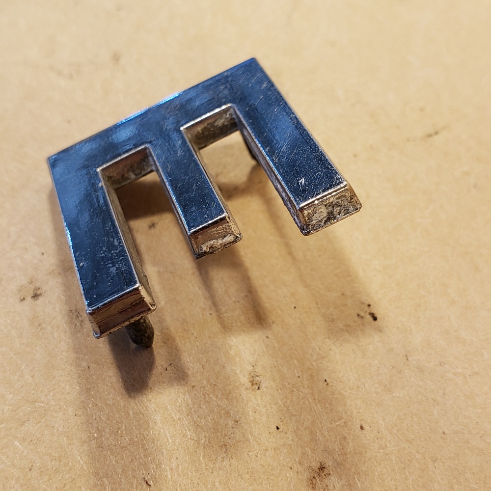 MG Midget 1970-80 Original Chrome Sill Letter E Badge Emblem OEM - For ...