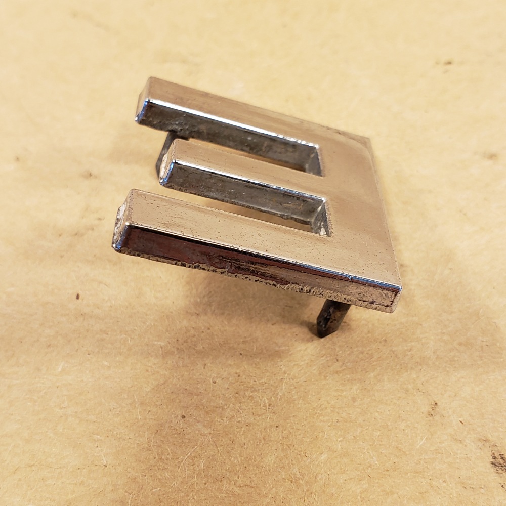 MG Midget 1970-80 Original Chrome Sill Letter E Badge Emblem OEM - For ...
