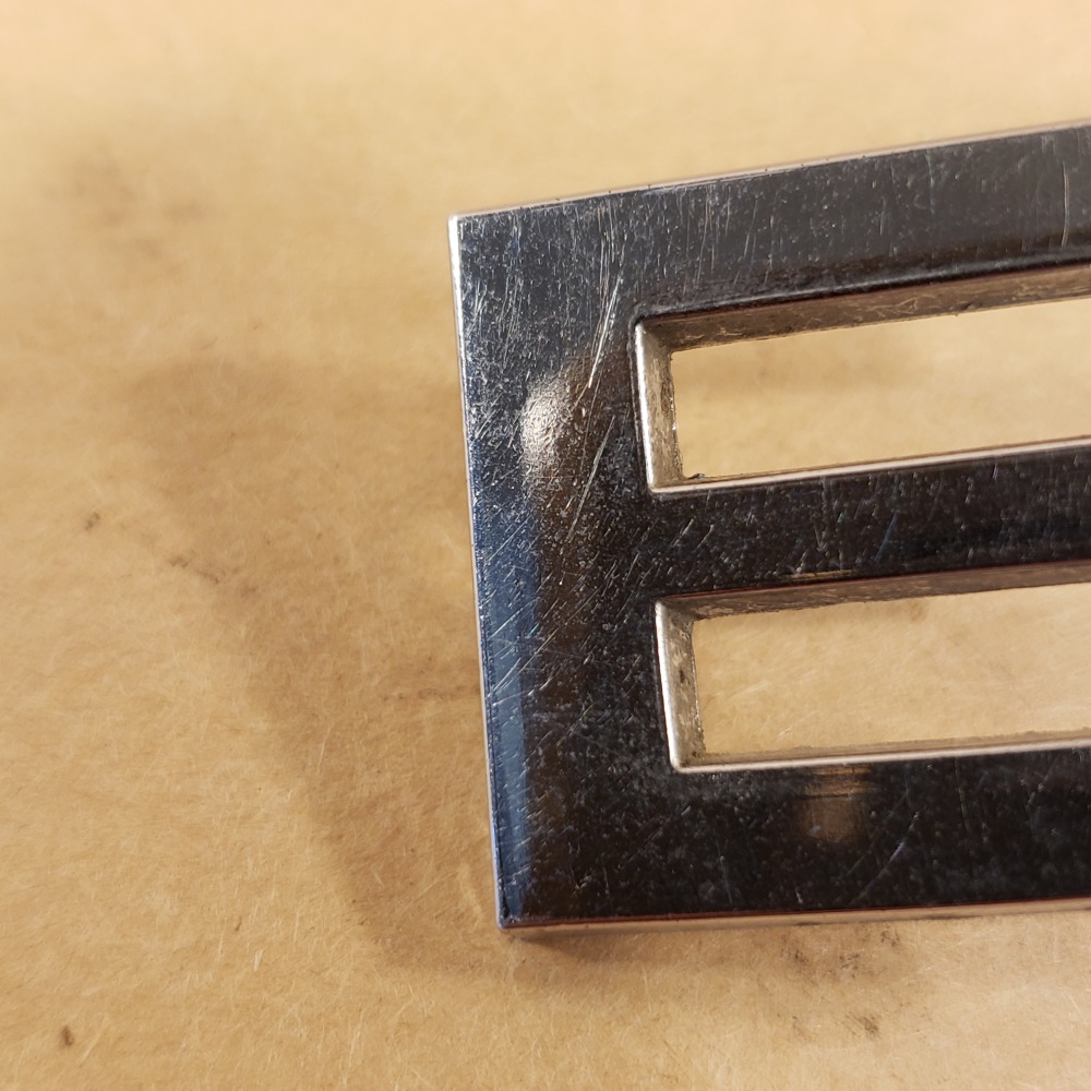 MG Midget 1970-80 Original Chrome Sill Letter E Badge Emblem OEM - For ...