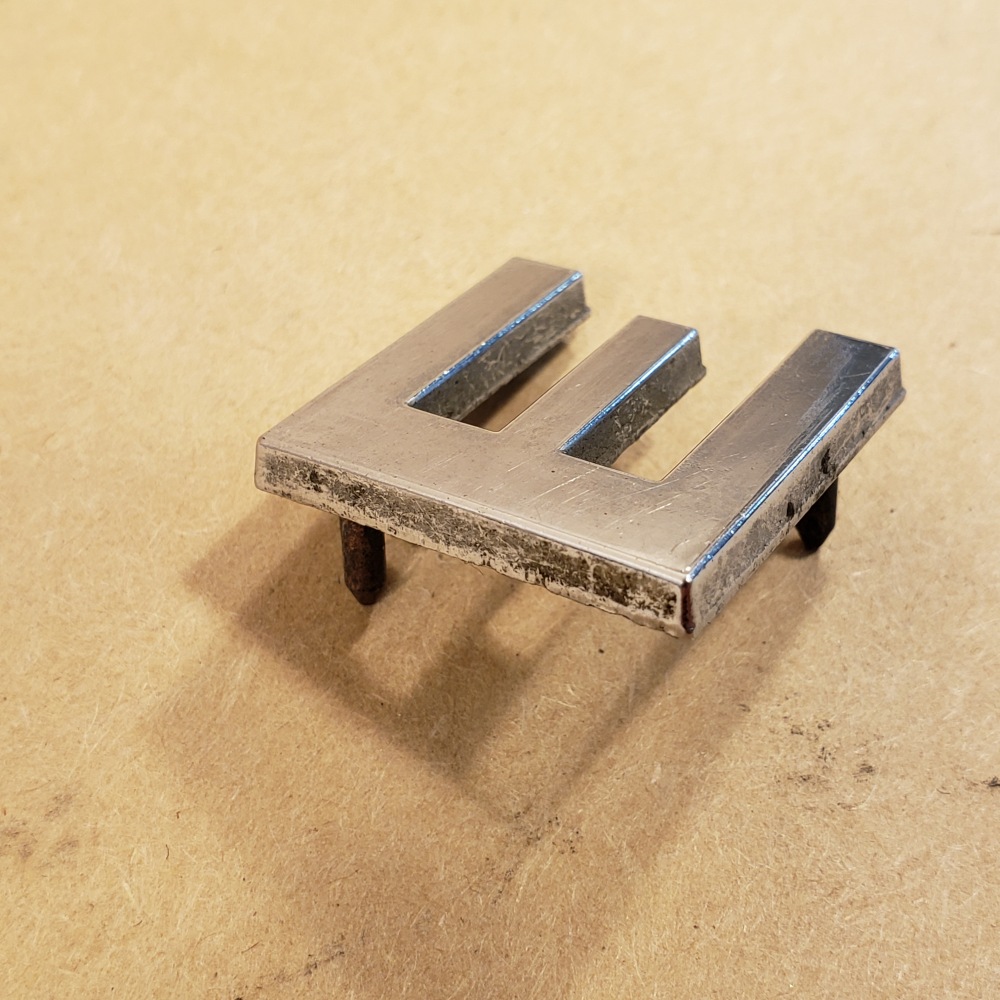 MG Midget 1970-80 Original Chrome Sill Letter E Badge Emblem OEM - For ...