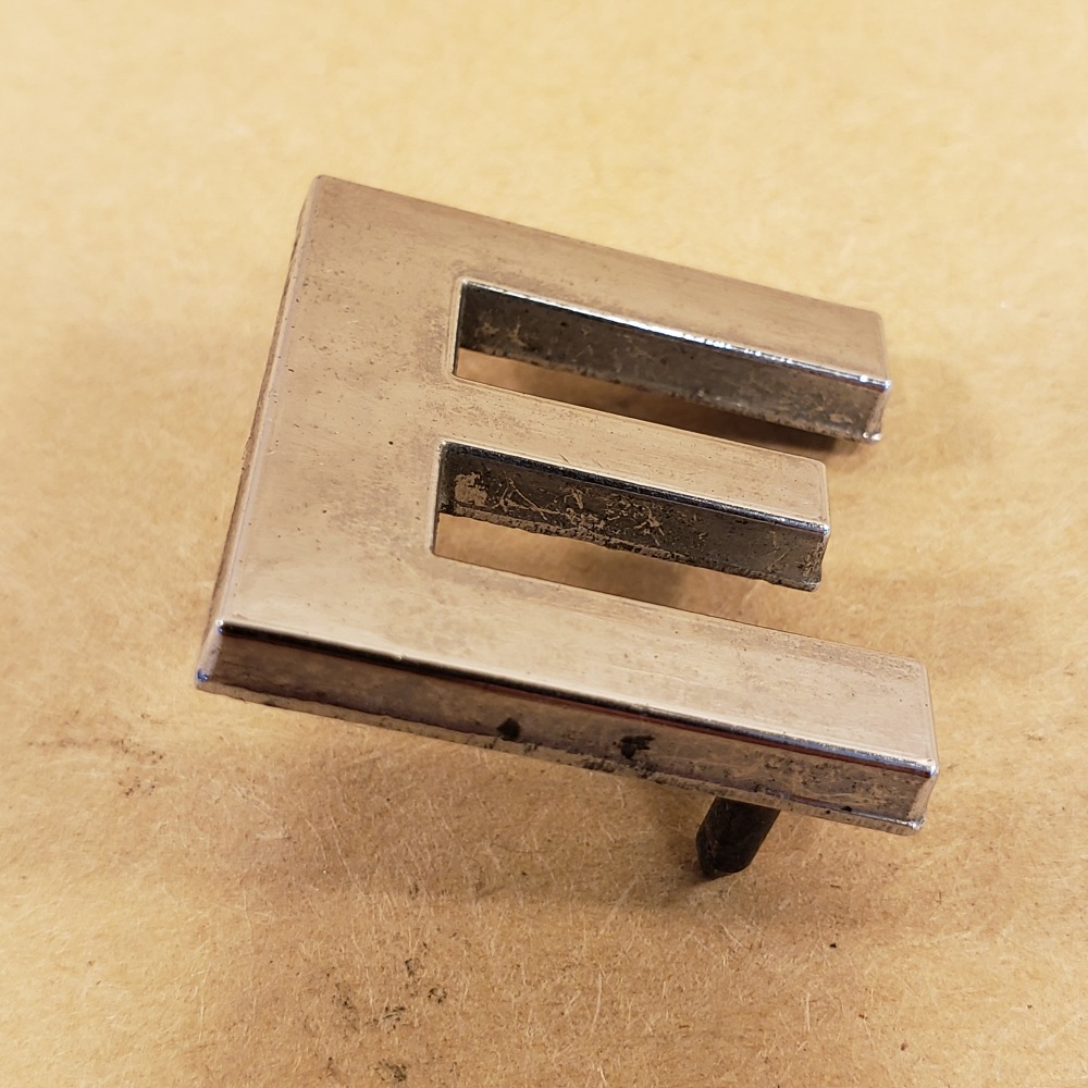 MG Midget 1970-80 Original Chrome Sill Letter E Badge Emblem OEM - For ...