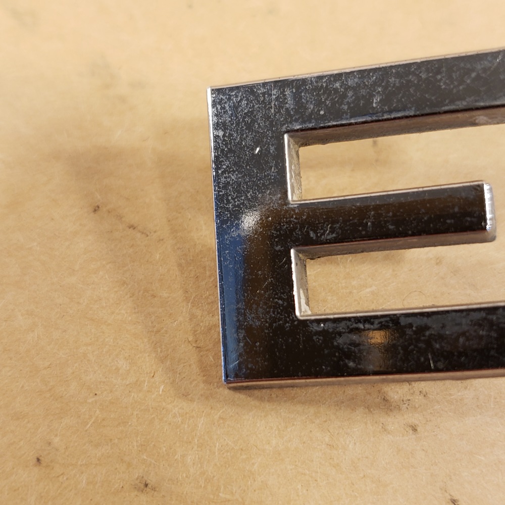 MG Midget 1970-80 Original Chrome Sill Letter E Badge Emblem OEM - For ...