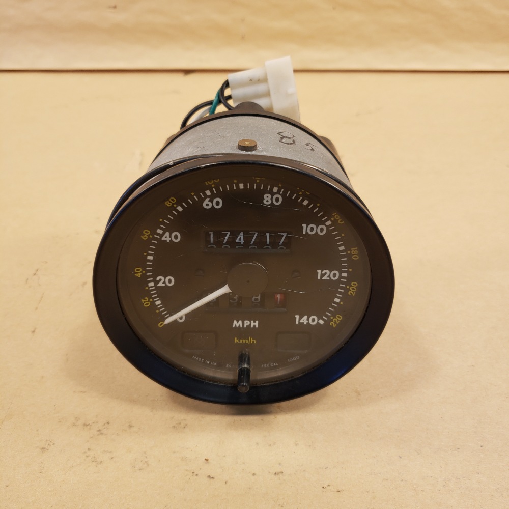 Original Jaguar XJ6 Smiths Speedometer Gauge 140Mph 220 Kp h ES1100 06