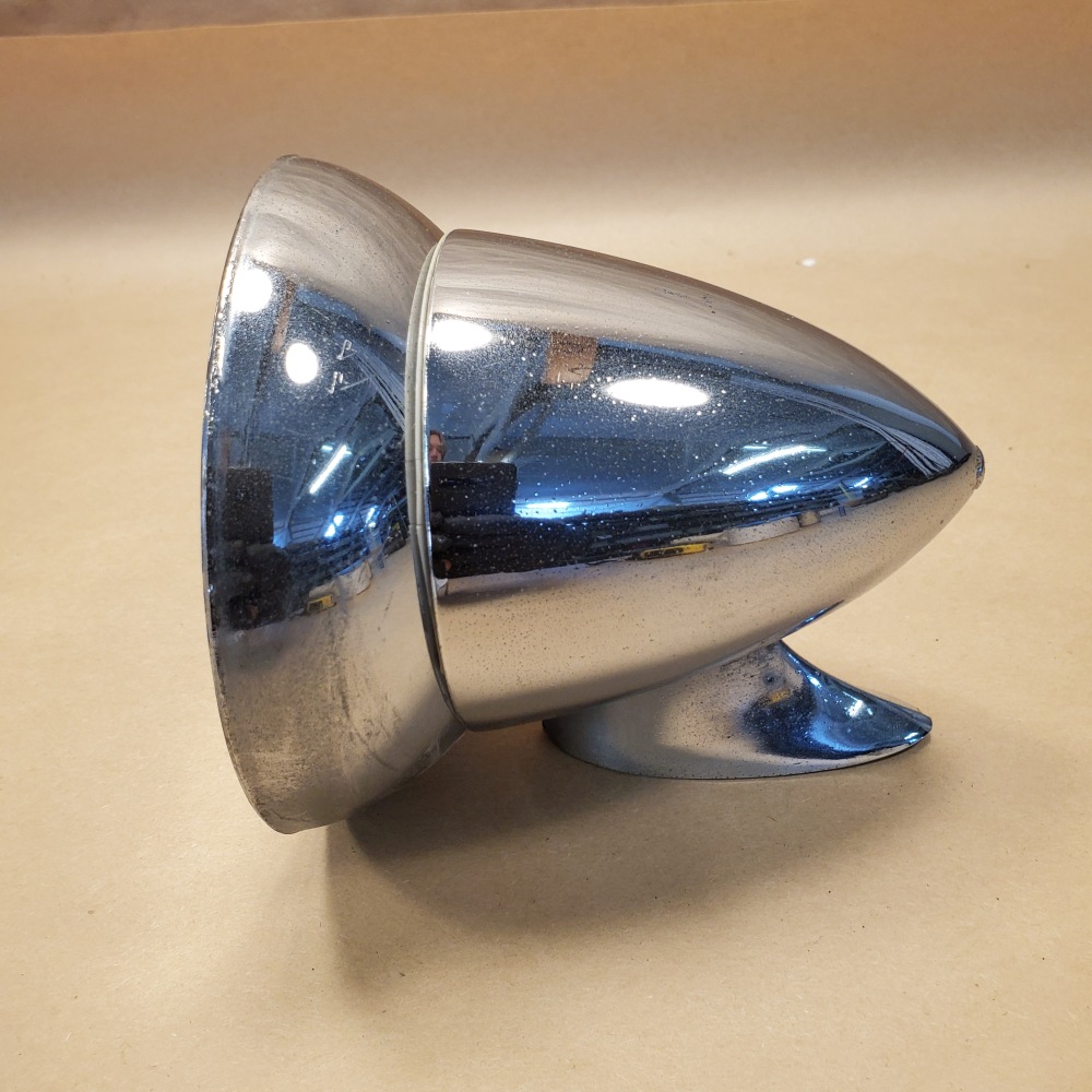 Aftermarket Chrome Bullet Style Mirror Universal Fits Triumph Jaguar MG ...
