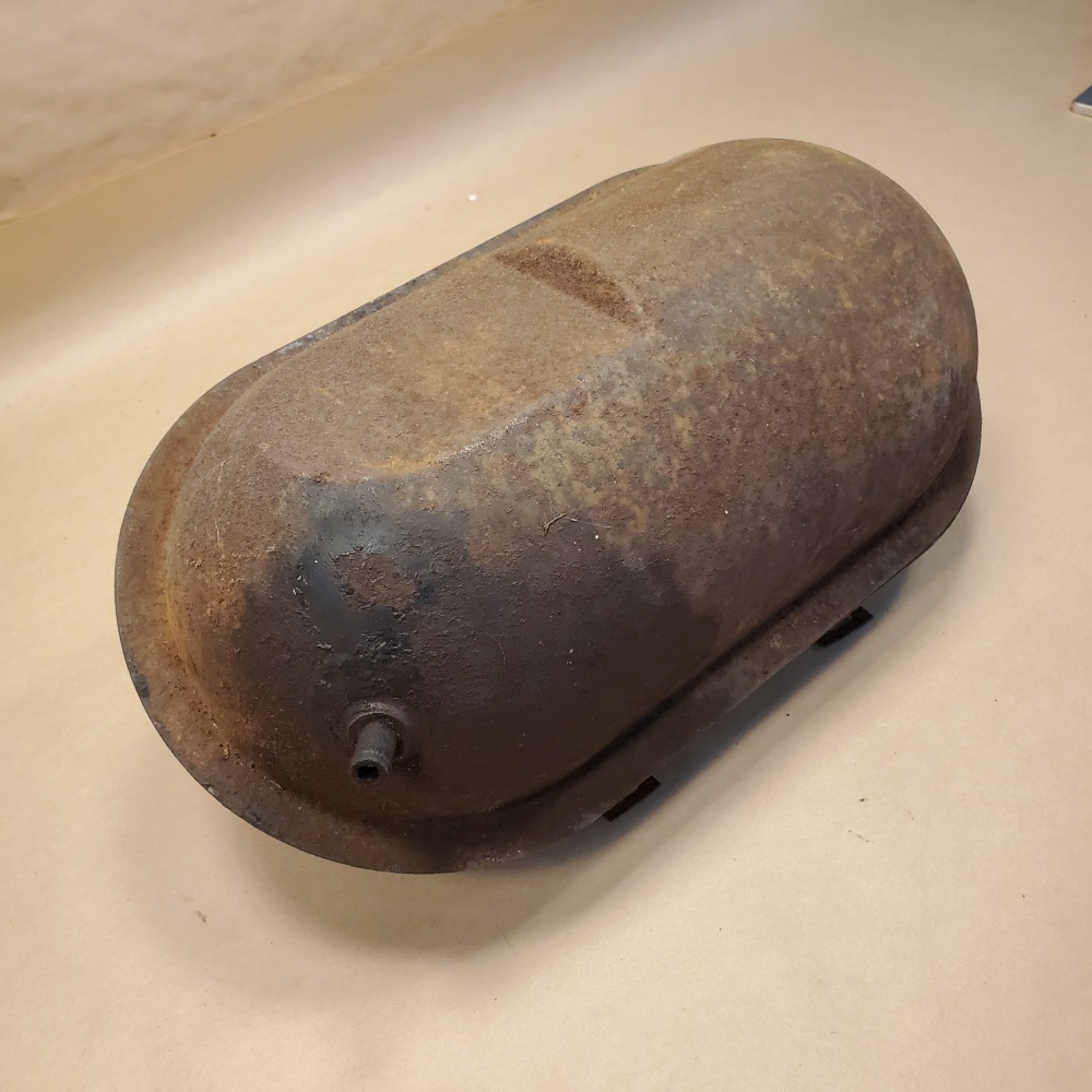Jaguar XKE E-Type Original Reservac Brake Vacuum Tank No Check Valve ...