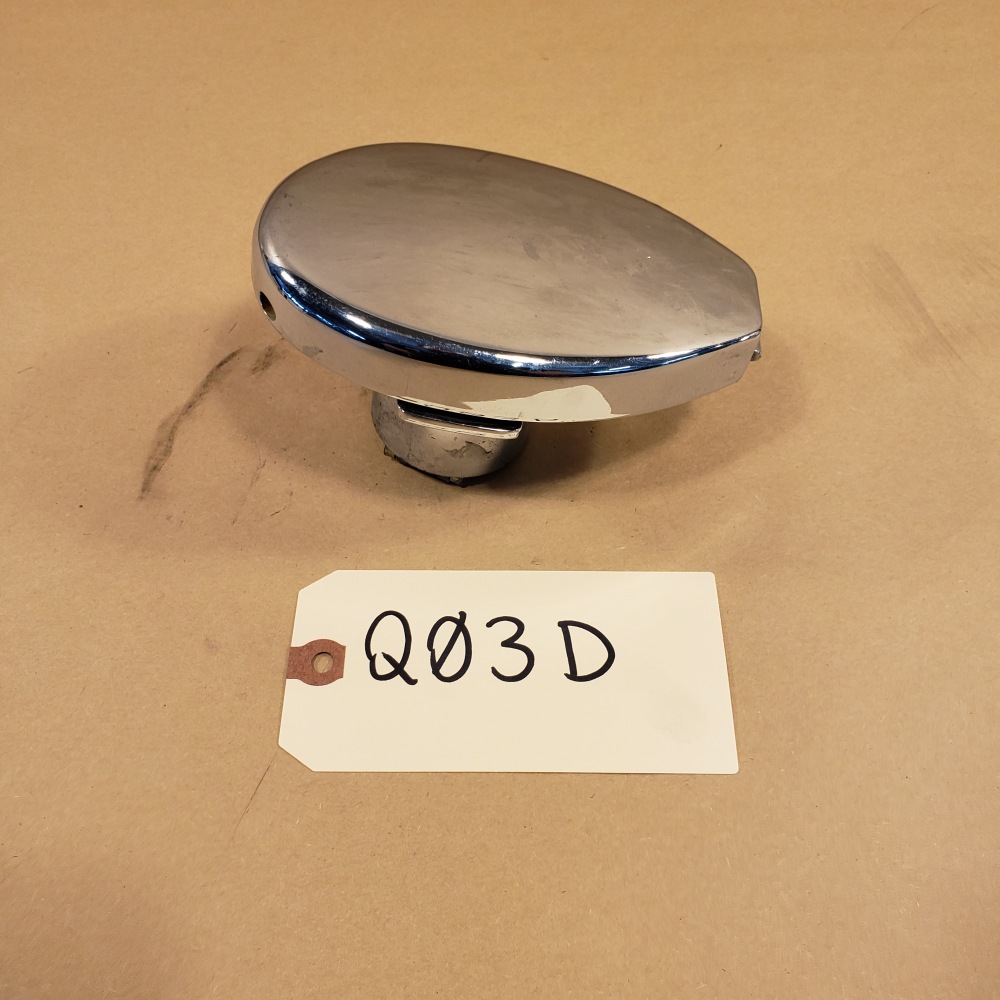 Original 70-80 Triumph Spitfire Mk IV 1500 Chrome Oval Fuel Filler Cap ...