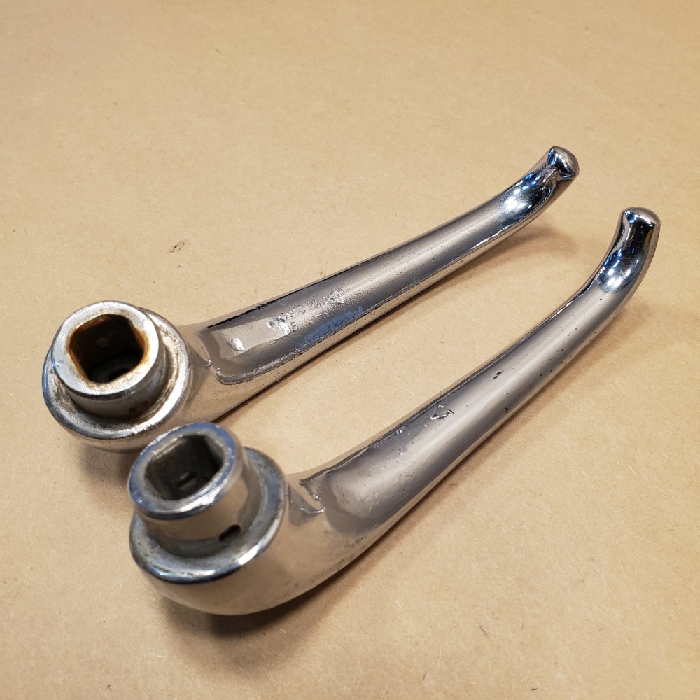 Original Jaguar XKE E-Type Series 1 Interior Door Handle Pair BD10728 ...