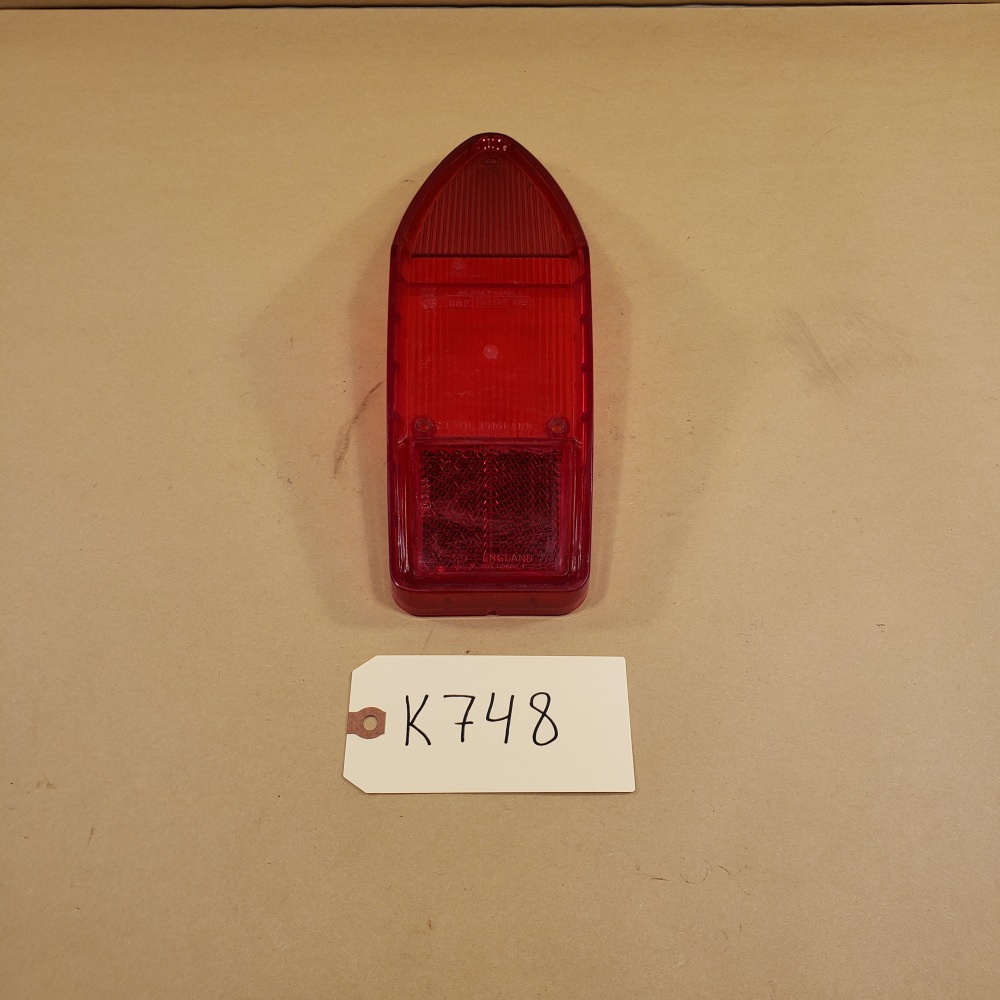 68-69 Sunbeam Alpine Lucas L791 54577531 Red Tail Lamp Tail Light Lens ...