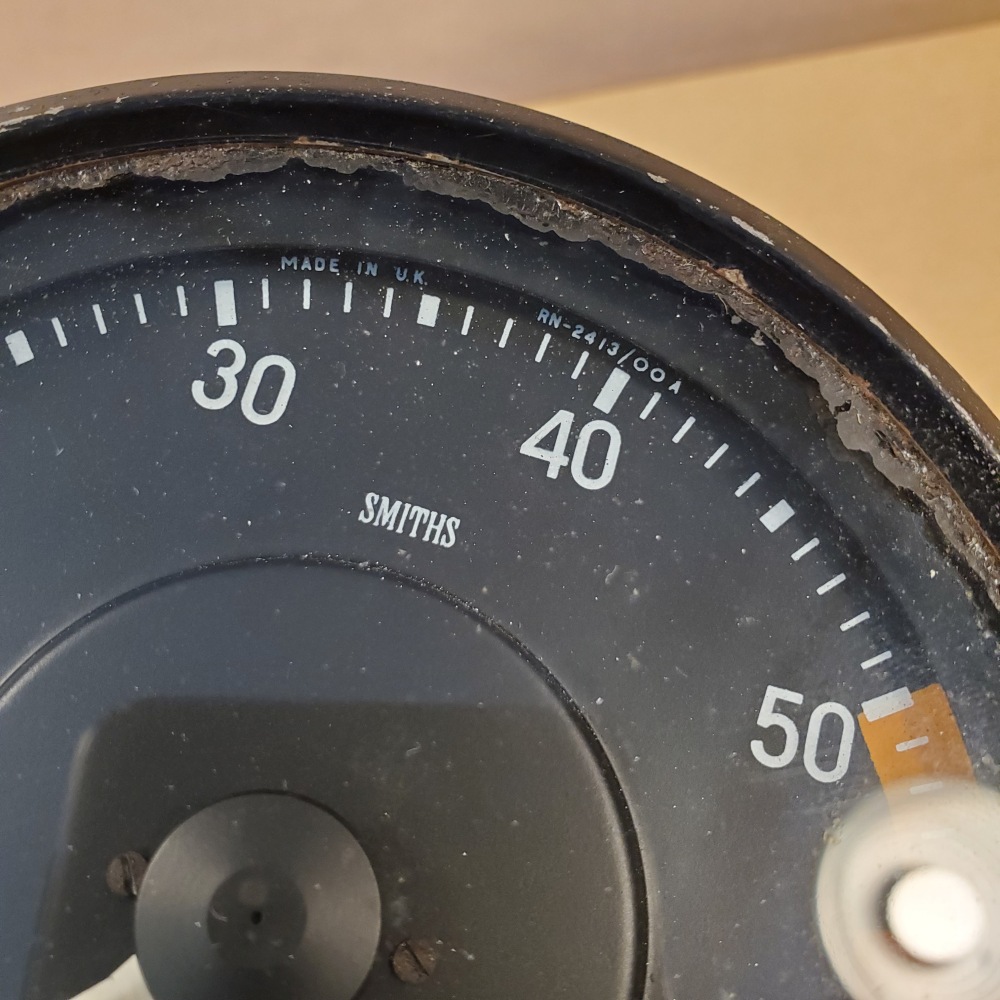 Triumph TR6 Smiths Tachometer 1969 1971 RN 2413/00A 3-55 1 Original OEM ...