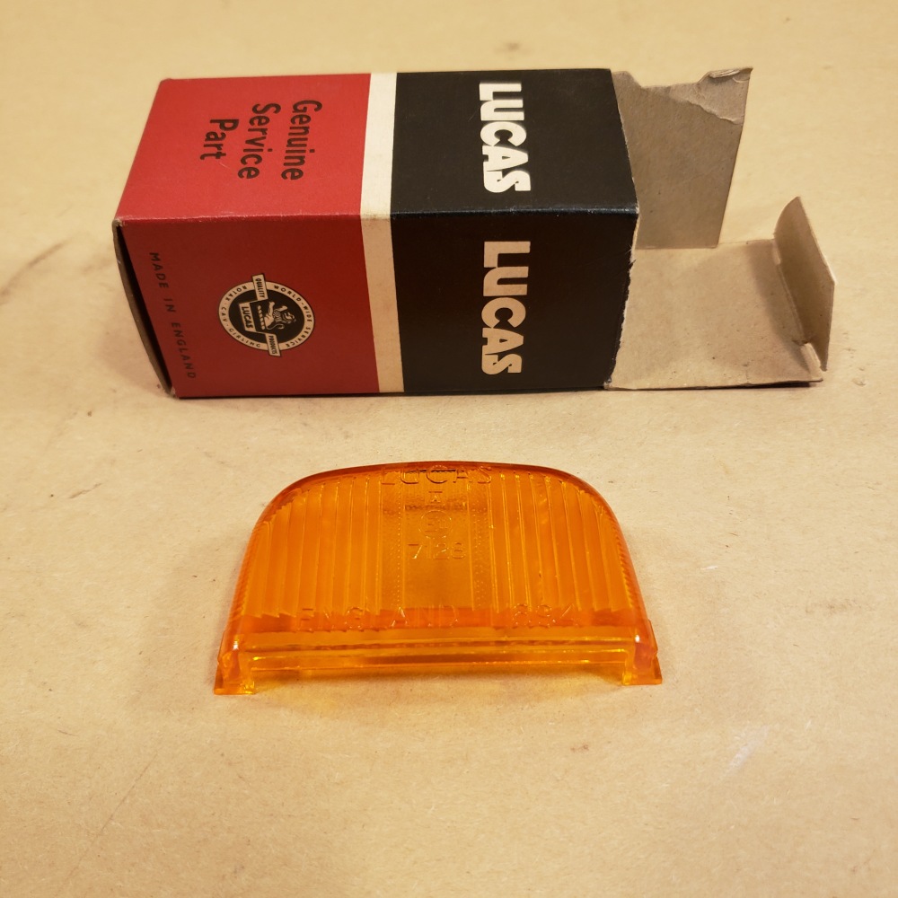 Austin Morris Front Side Marker Indicator Amber Lens Lucas L694 ...