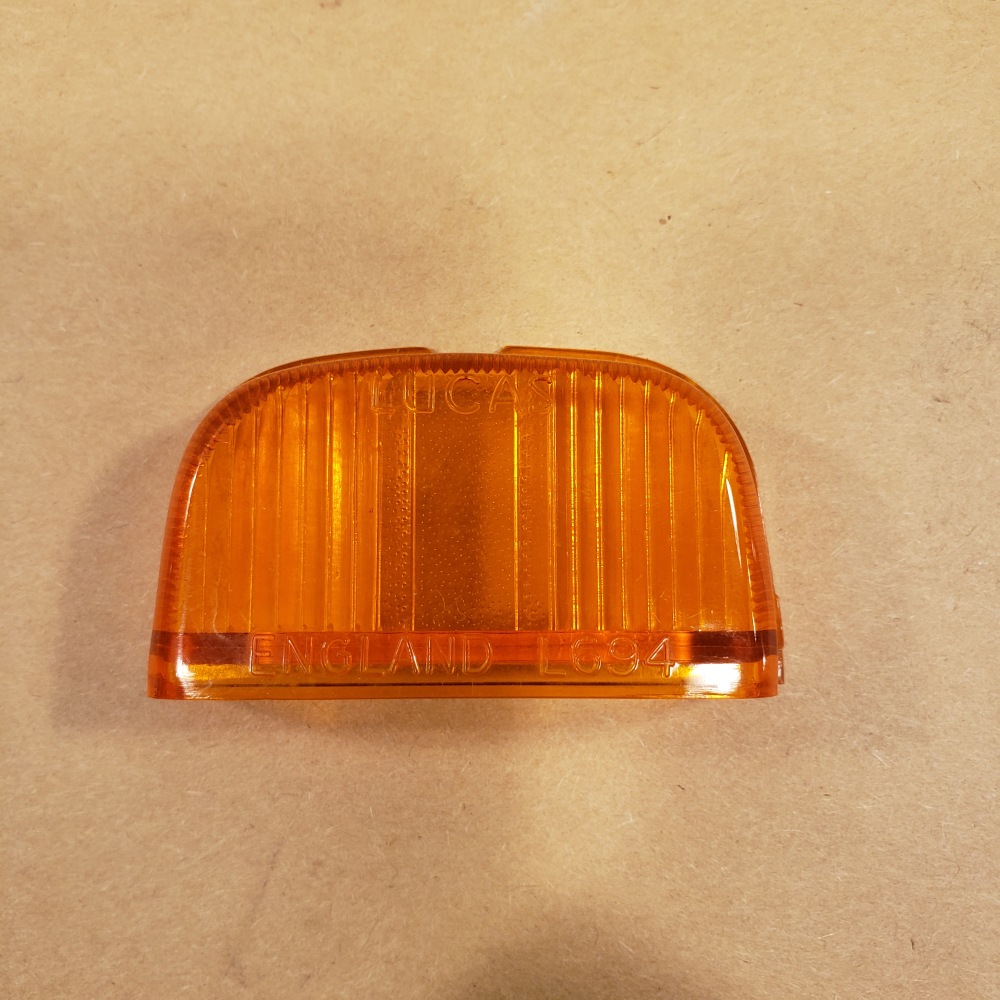 Austin Morris Front Side Marker Indicator Amber Lens Lucas L694 ...
