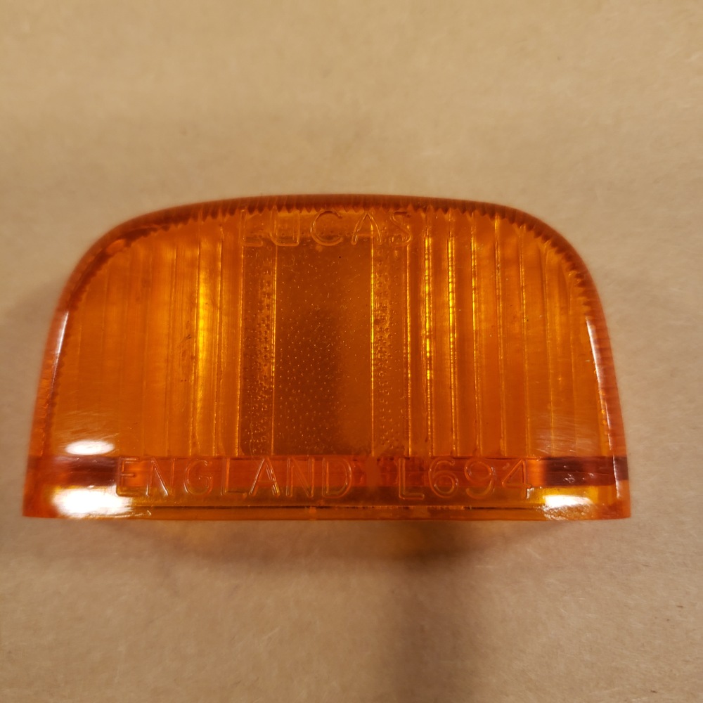 Austin Morris Front Side Marker Indicator Amber Lens Lucas L694 ...
